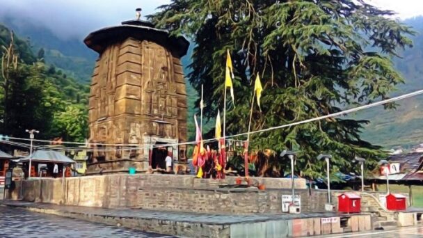 Lord Shiva Temple - Bharmour View